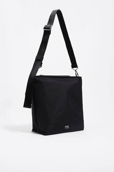 Bolsa carlino grande nylon negra